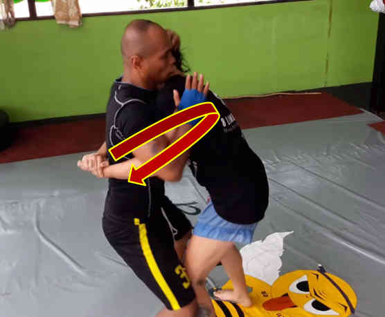 Muay Thai Clinch Counters to the Over-Under Position and Double Underhooks